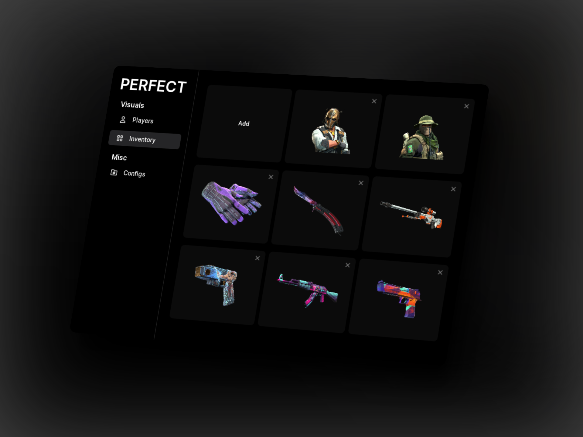Perfect CS2 - Wall + Inventory Changer | Perfect CS2